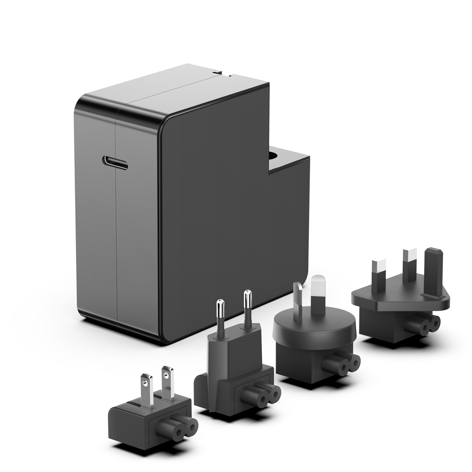 Detachable 140W USB C PD Power Adapter with Interchangeabl Plugs ...